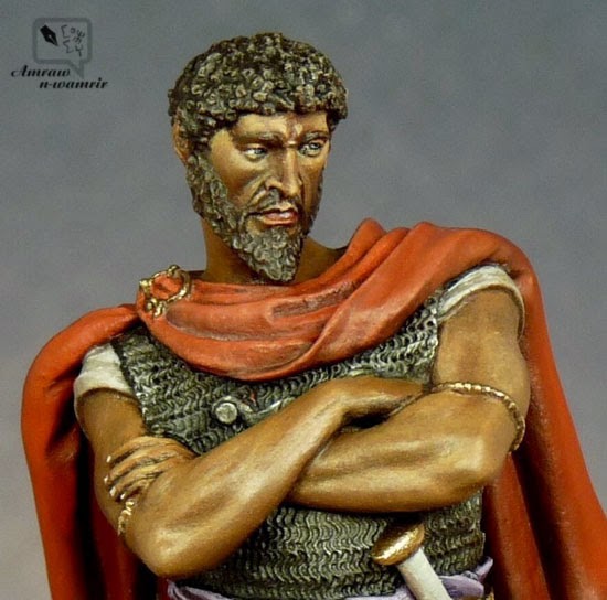 amraw n wamrir : La figurine de Massinissa par Adriano Laruccia