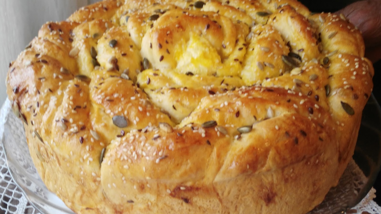 Bakina kuhinja - pogača rascvetana ruža - Bakina kuhinja