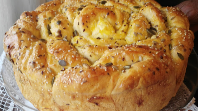 Bakina kuhinja - pogača rascvetana ruža - Bakina kuhinja