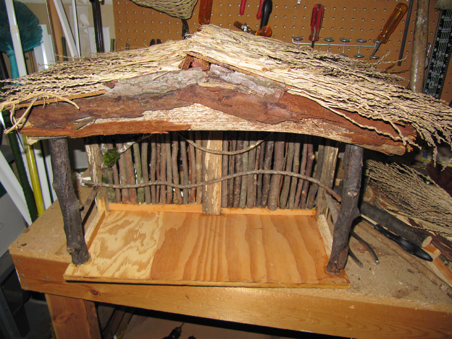 dk Art and Stuff: Creche How-To Make a Nativity Stable