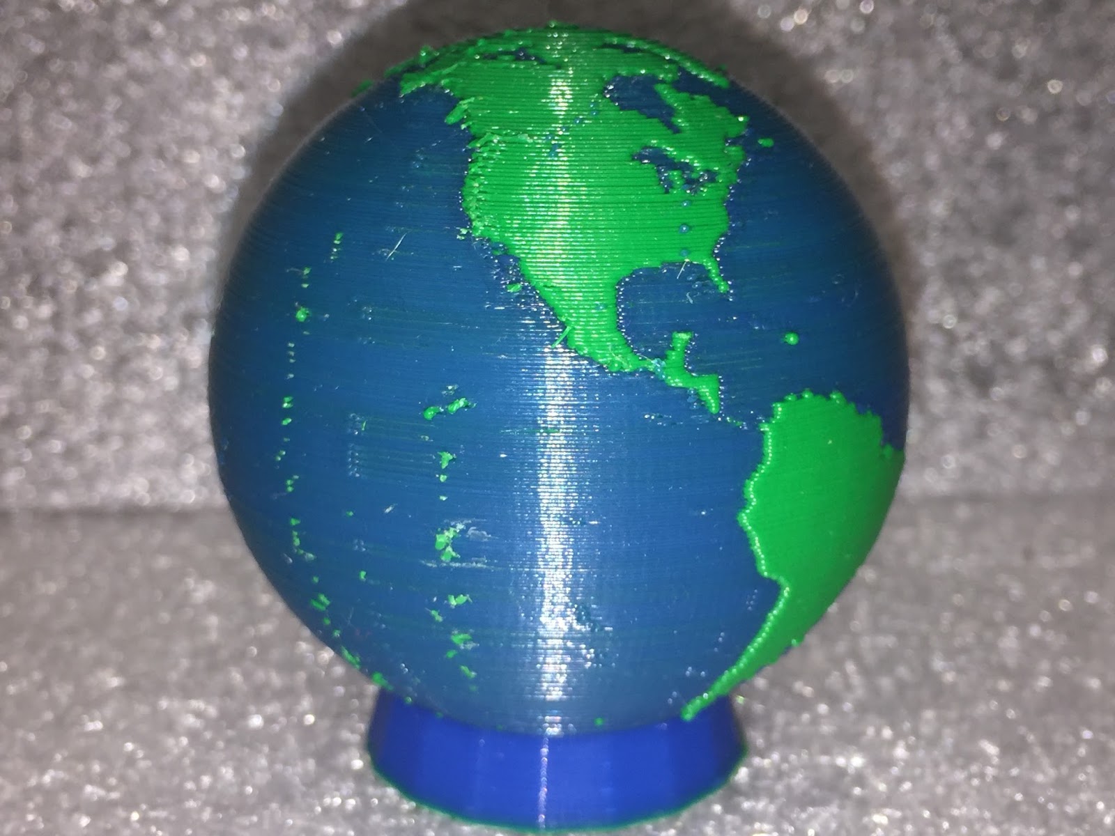 Eric Prints: Earth (3D Printed)