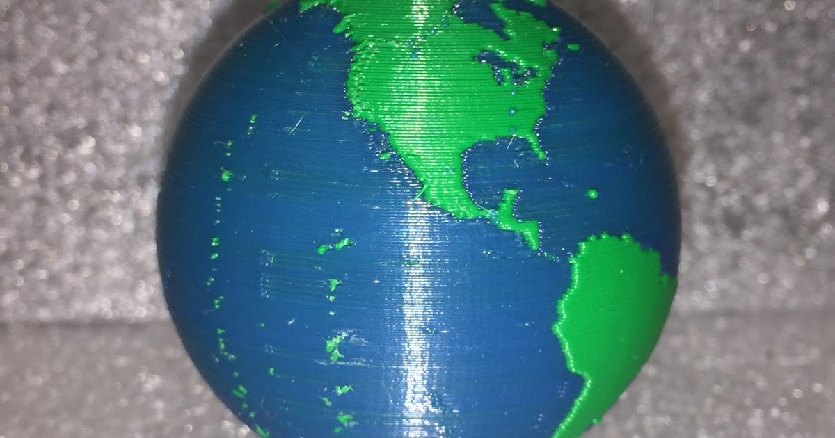 Eric Prints: Earth (3D Printed)