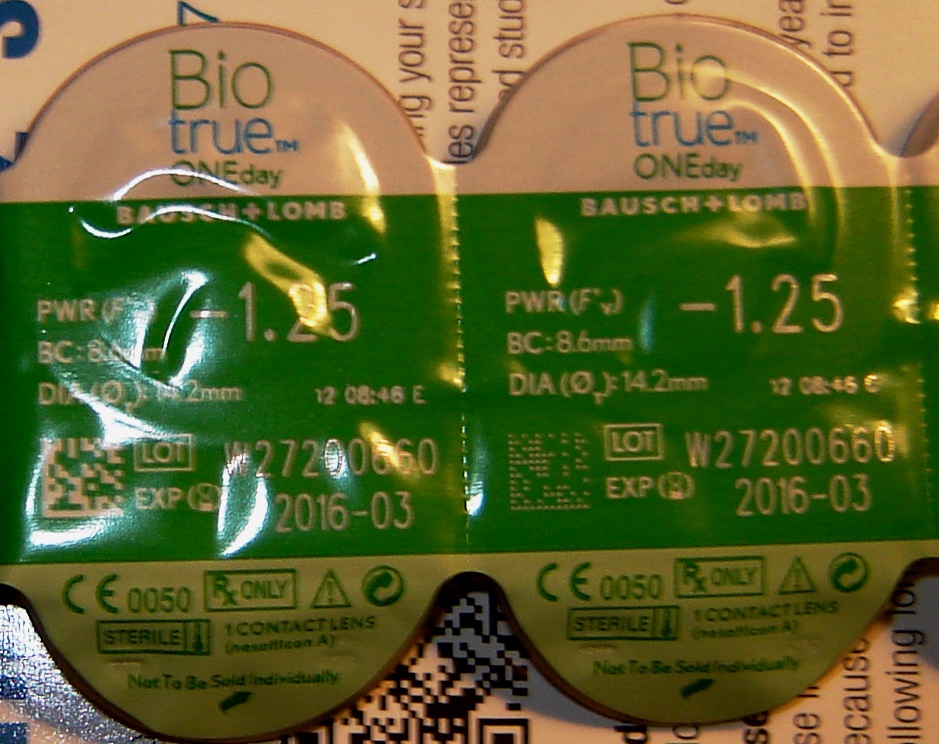 New Biotrue One Day Lens! - Eyedolatry