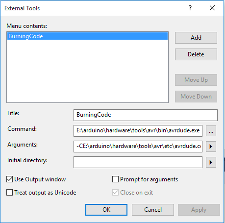 สร้างตัว load code hex file ลงบอร์ด arduino ด้วย atmel studio7
