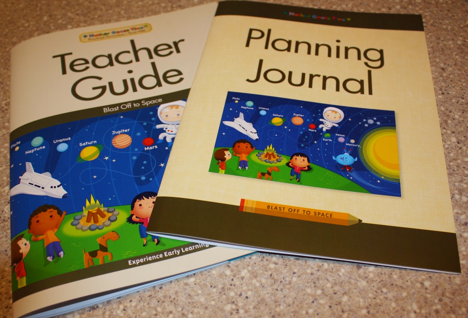 the blue elephant: Inside the "Blast Off To Space" Box