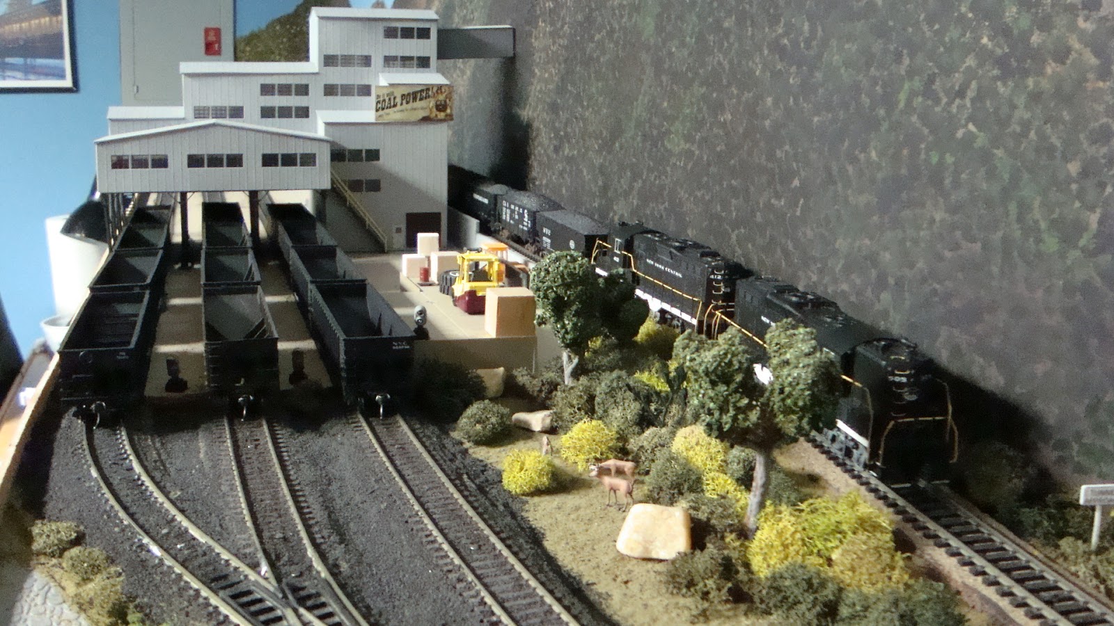 New York Central Train Layout: Penn Central Unit Coal Train / Unit ...