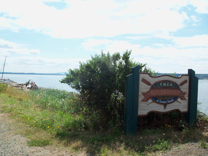 View of Camp Coleman from the drive in.