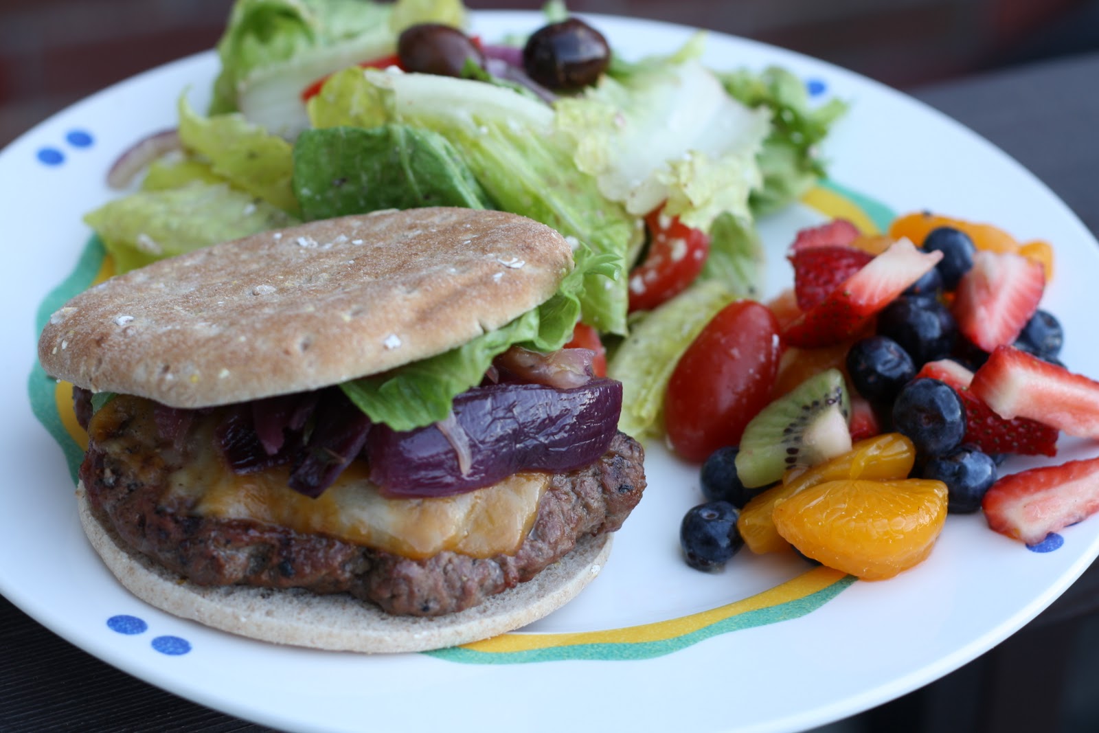 Cheeseburgers with Red Onion Jam