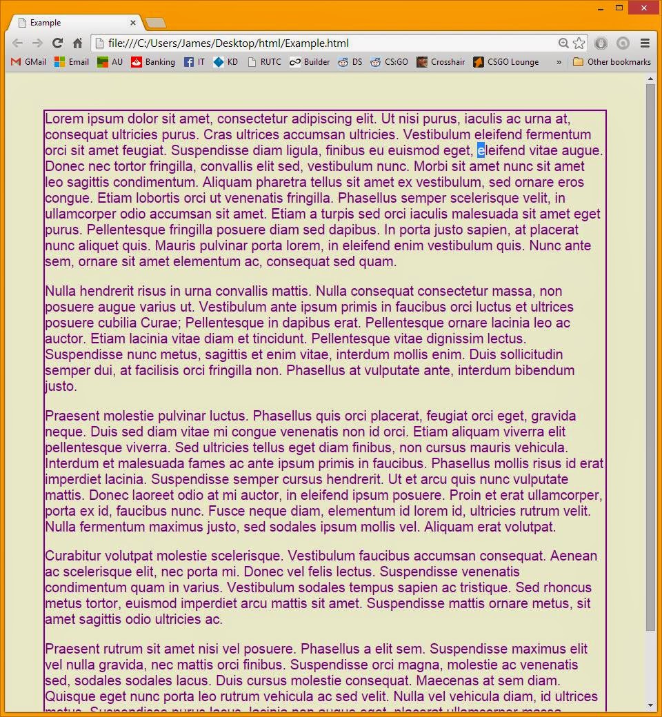 James Web Production Blog Html And Css Assignment 2 Task 2