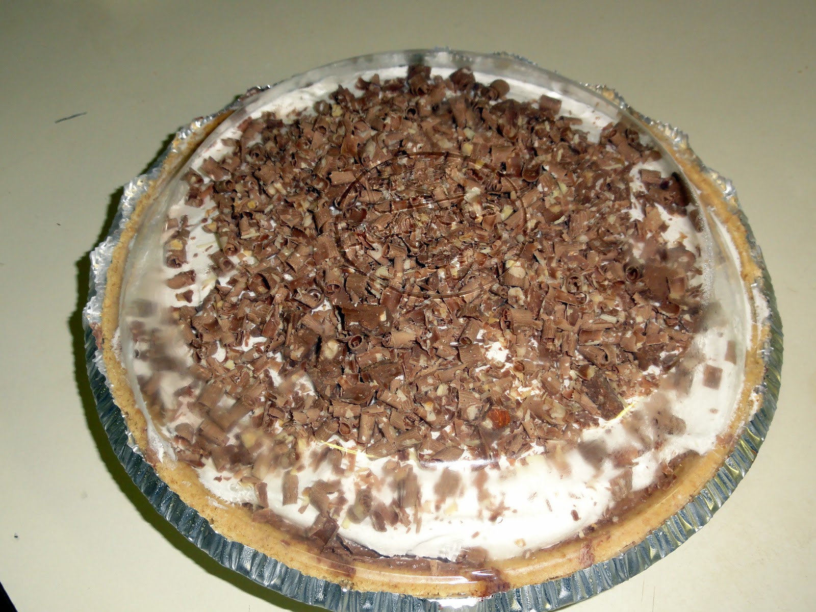 Hungry Hintons: Easy Double-Layer Chocolate Pie
