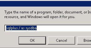 Discover BI: [Solved] sqlplus / as sysdba not working