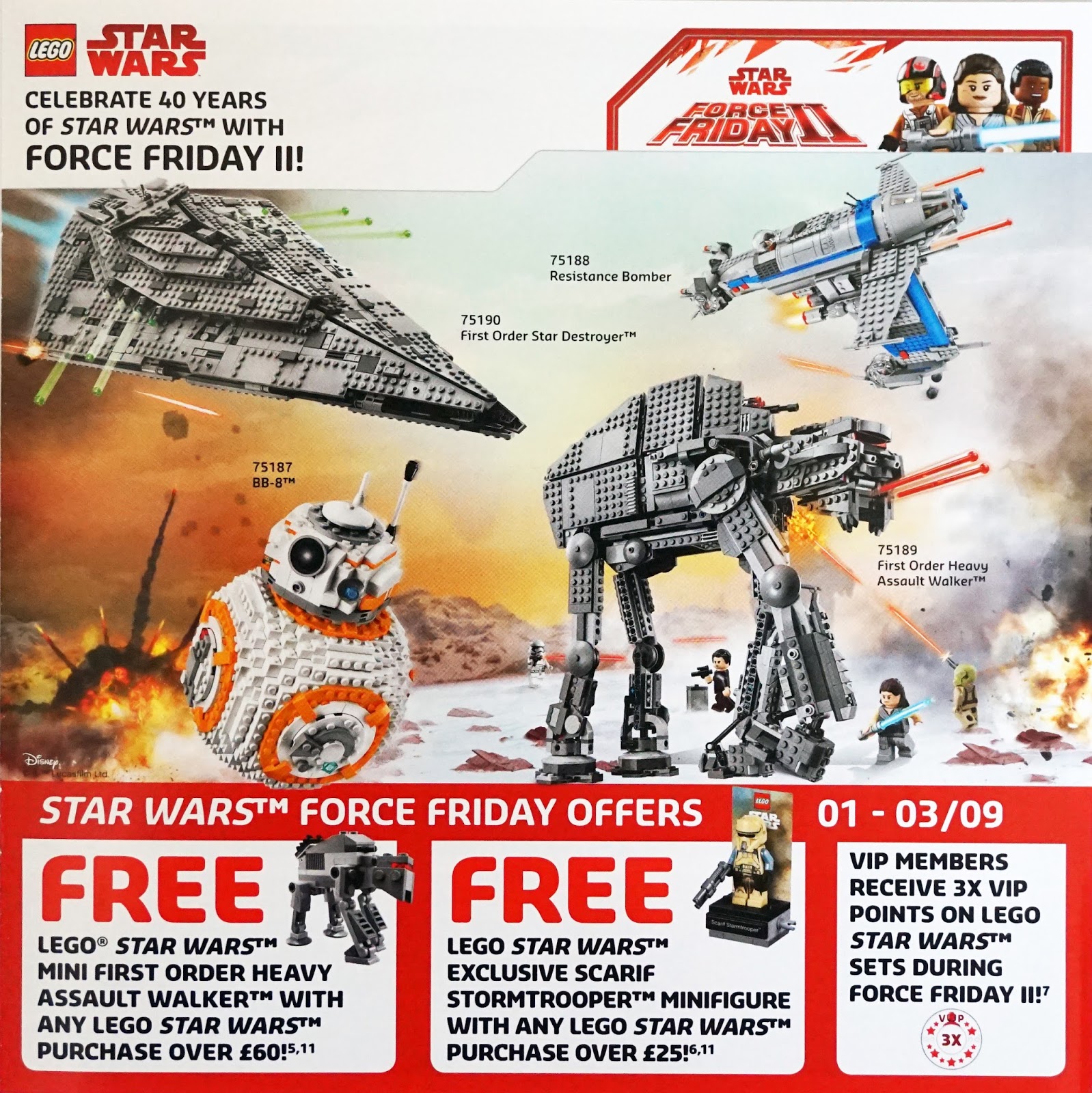 Lego: LEGO force friday II experience