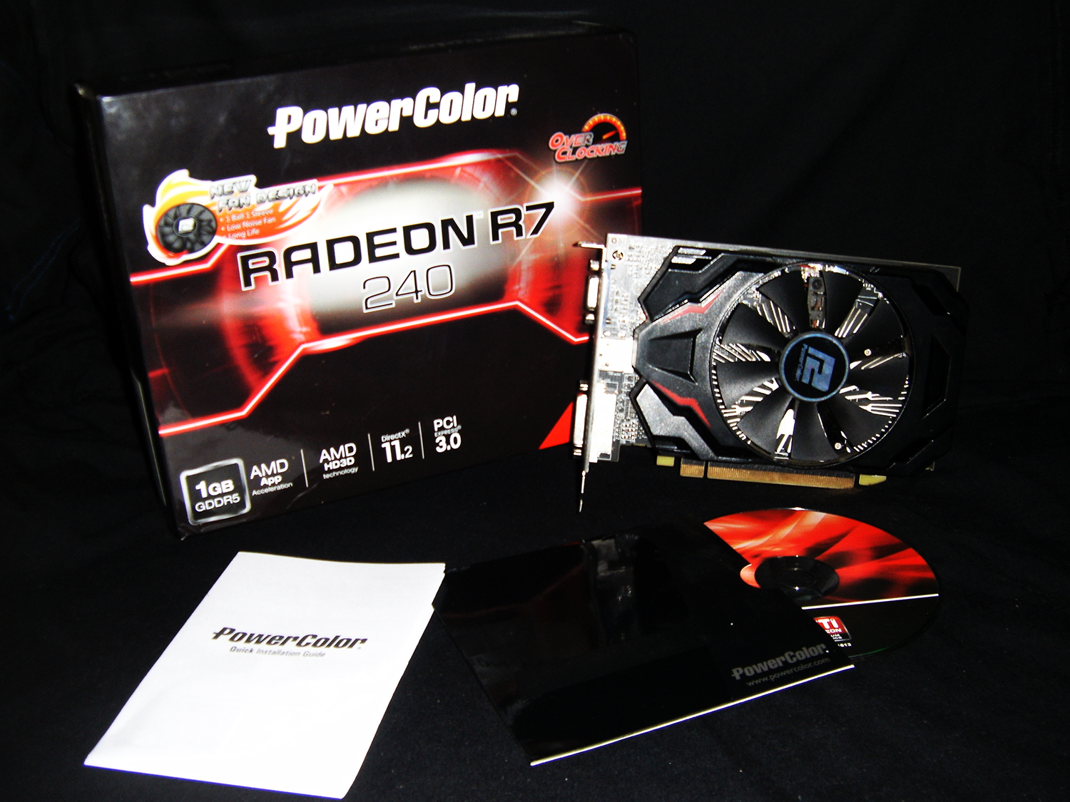 Power Color Radeon R7 240 GDDR5 1G : Unboxing & Review | Everlasting ...