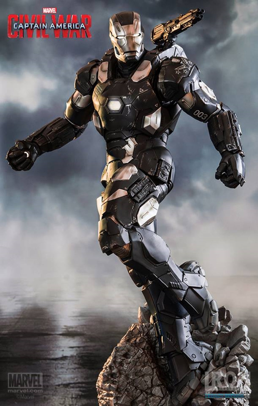 Iron Studios 1/4 《美國隊長3：英雄內戰》戰爭機器War Machine Mark 3 雕像 - Toys Zone D 玩具 ...
