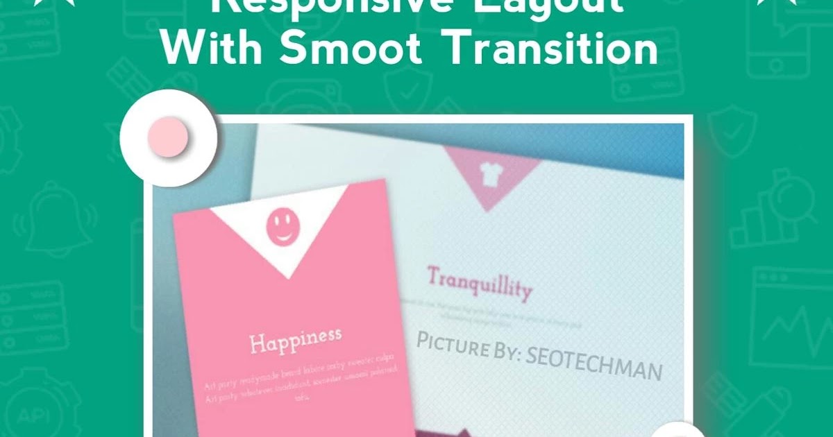 [Tutorial] Cara Membuat Responsive Layout dengan Efek Transition Pure Css - Seotechman