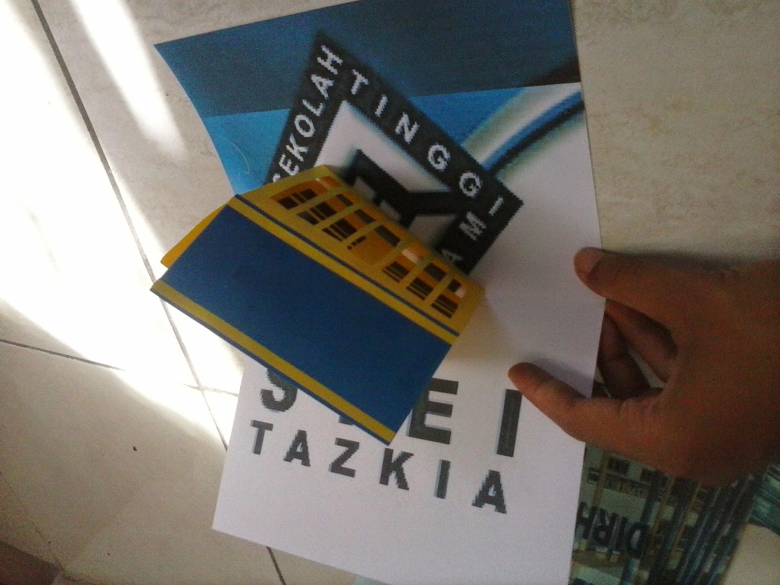 cara membuat pop up sederhana ~ lucu lucuan