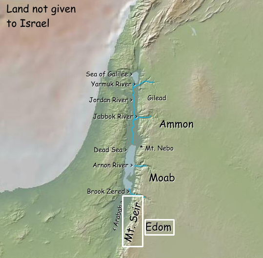 Full Moon: Seir (Mt. Seir) and Edom