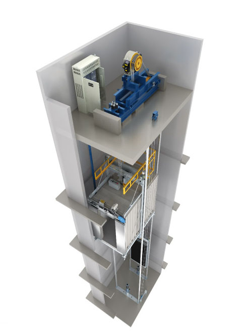 Elevator and escalator companies in china: MRL elevator and small ...