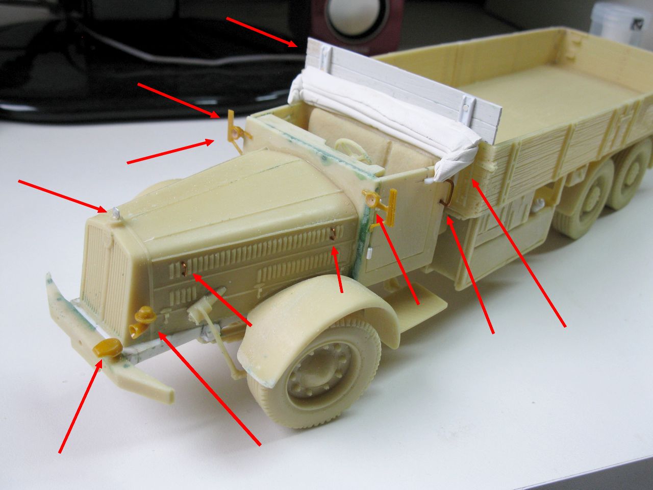 Panzerserra Bunker- Military Scale Models in 1/35 scale: Faun L900 D567 ...