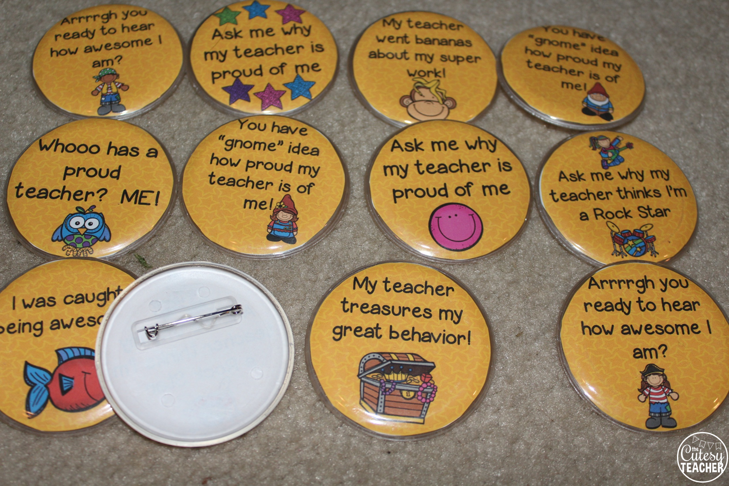 The Cutesy Teacher: Student Recognition