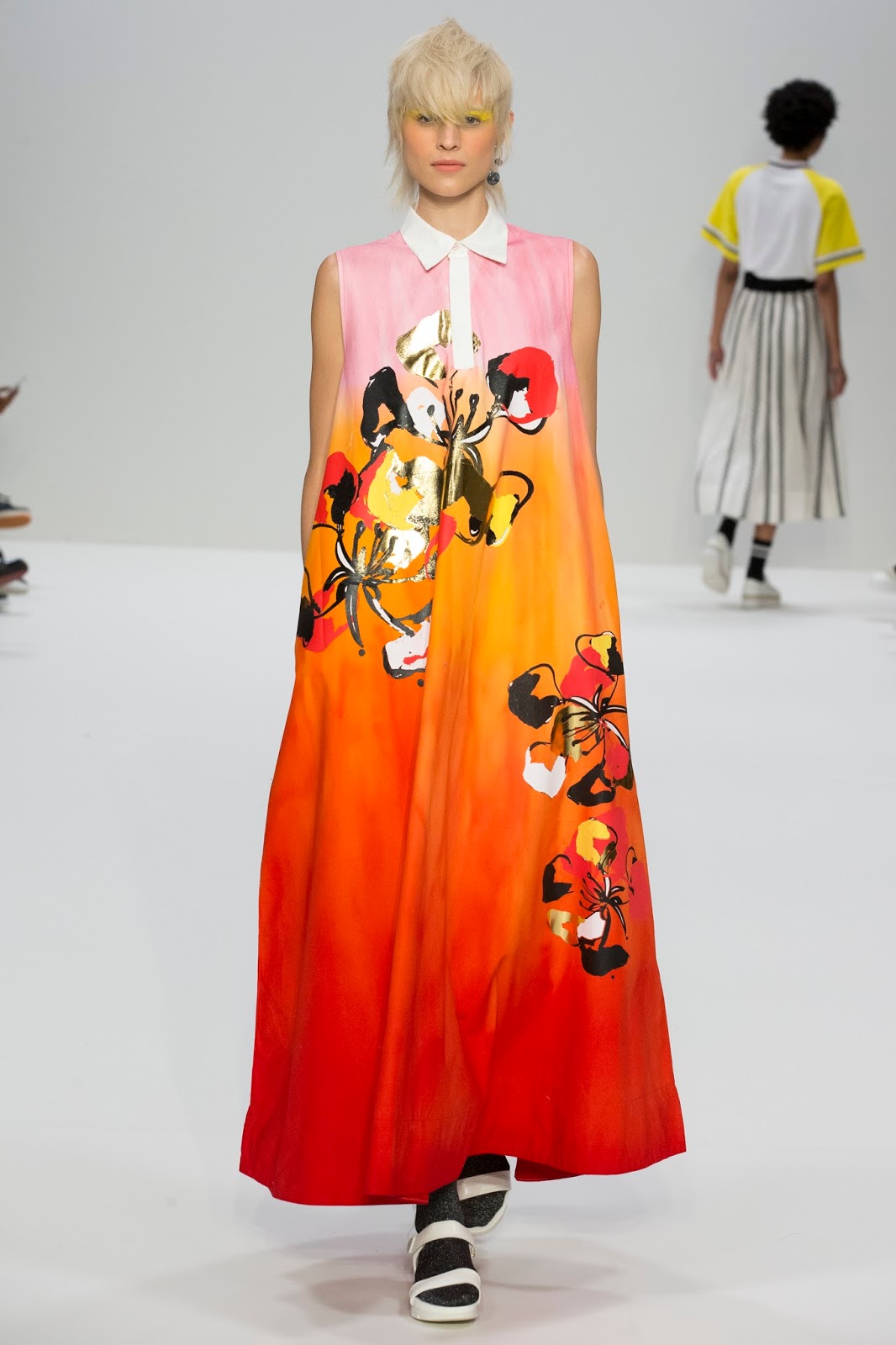 frumpy to funky: Amesh Debut Collection at London Fashion Week SS18