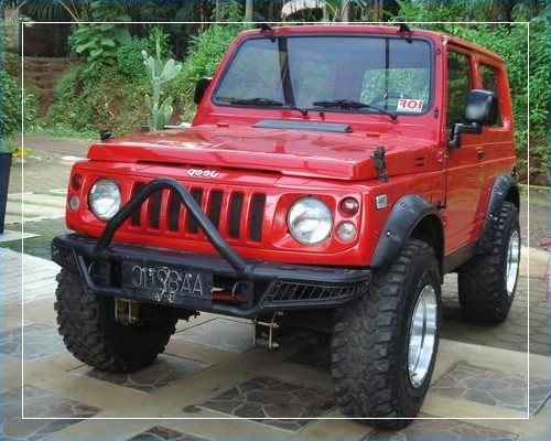 Modifikasi mobil katana terbaru ceper jimny 4x4 tahun 1989-90 gx long ...