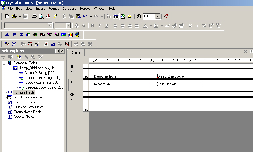sharing: How To Concatenante String in Crystal Report