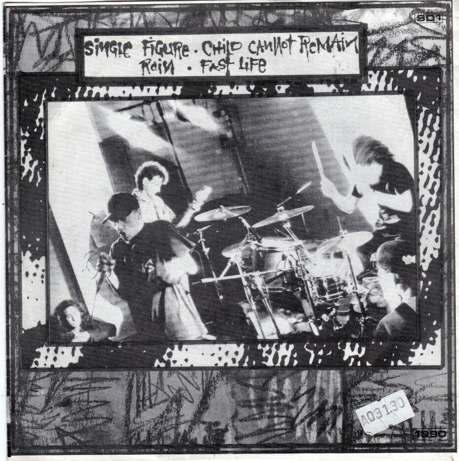 Forgotten New Zealand 45s: Salad Daze - Salad Daze EP 1990