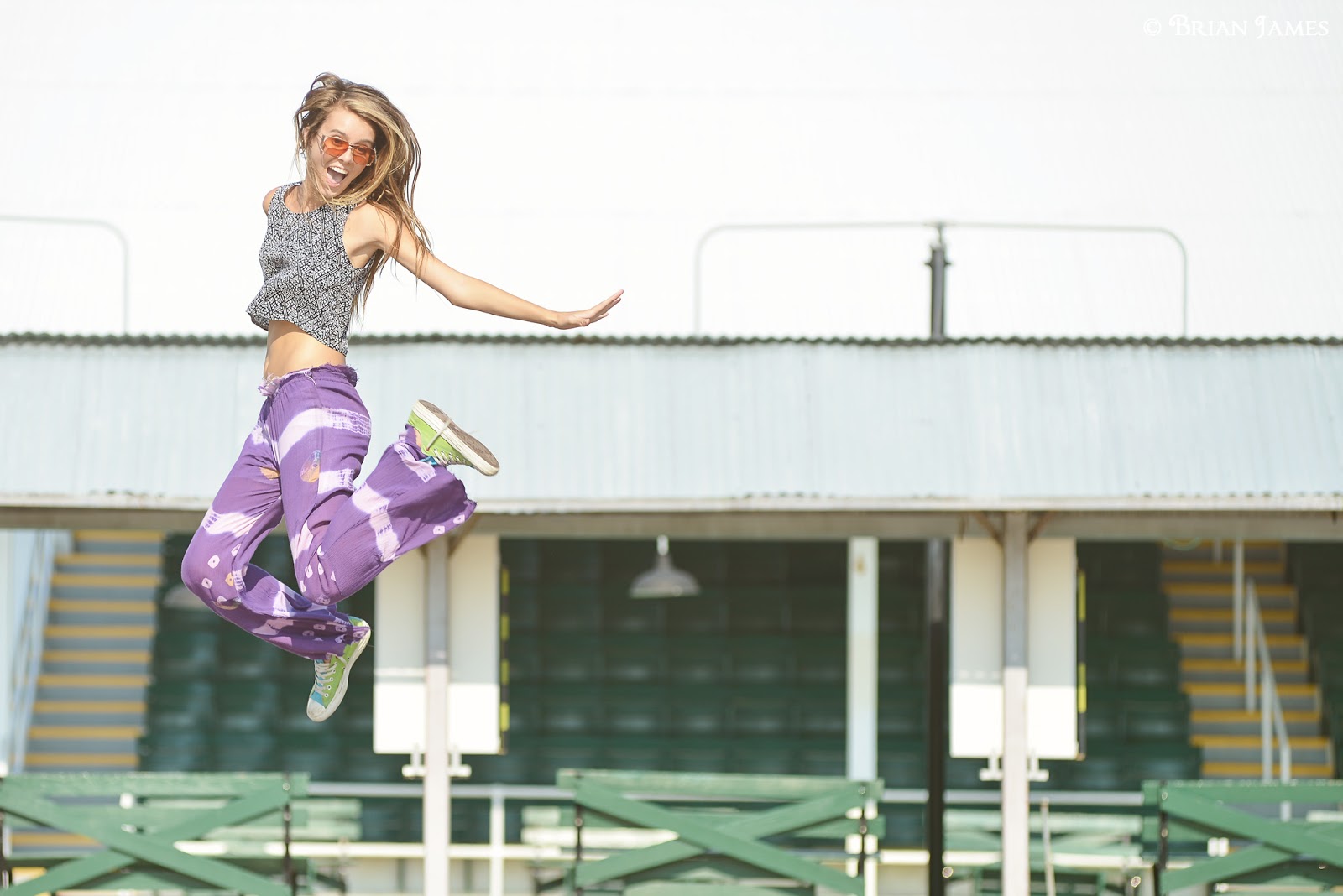 Jumping around St. Pete with Mary Reschar...