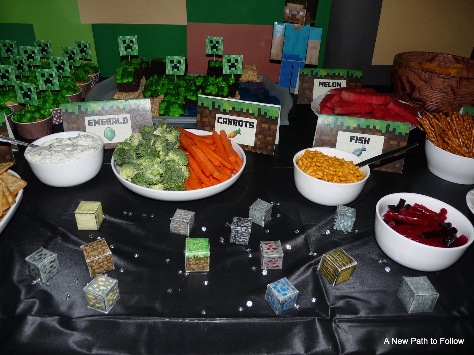 A New Path to Follow: How to throw a Minecraft Party