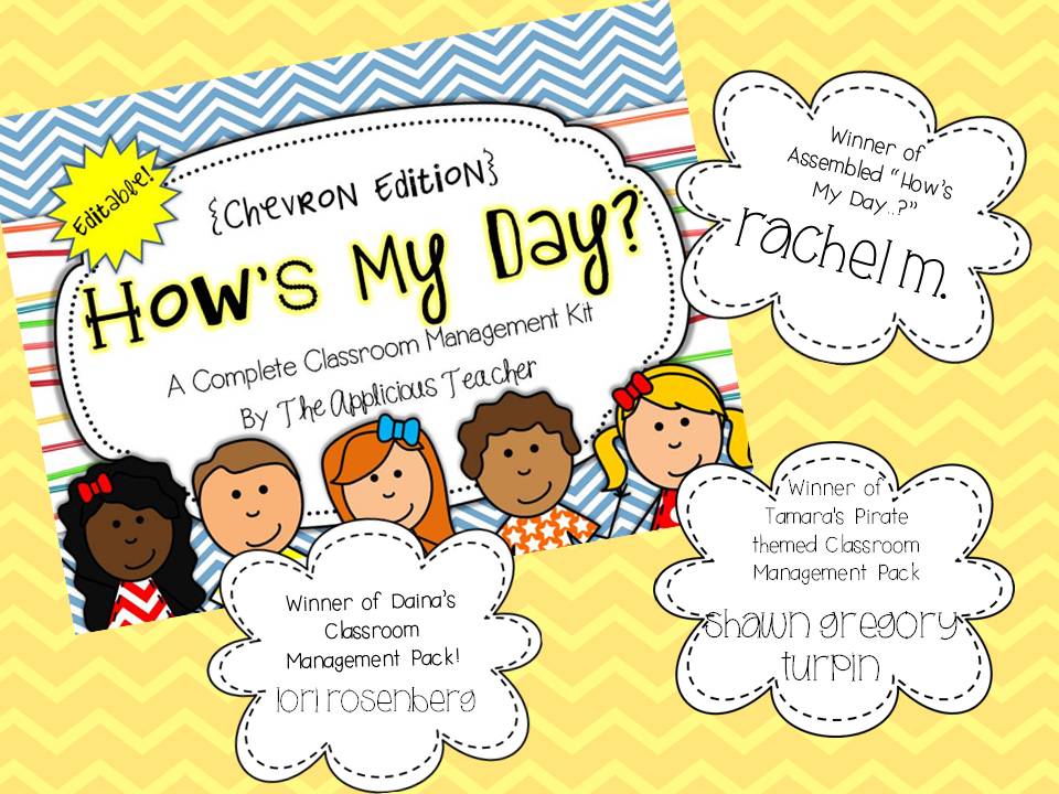 An Apple a Day- Whole Group Instruction and the WINNERS!!!! - The ...