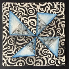 Tickled To Tangle: "It's a String Thing" #128 Tiles