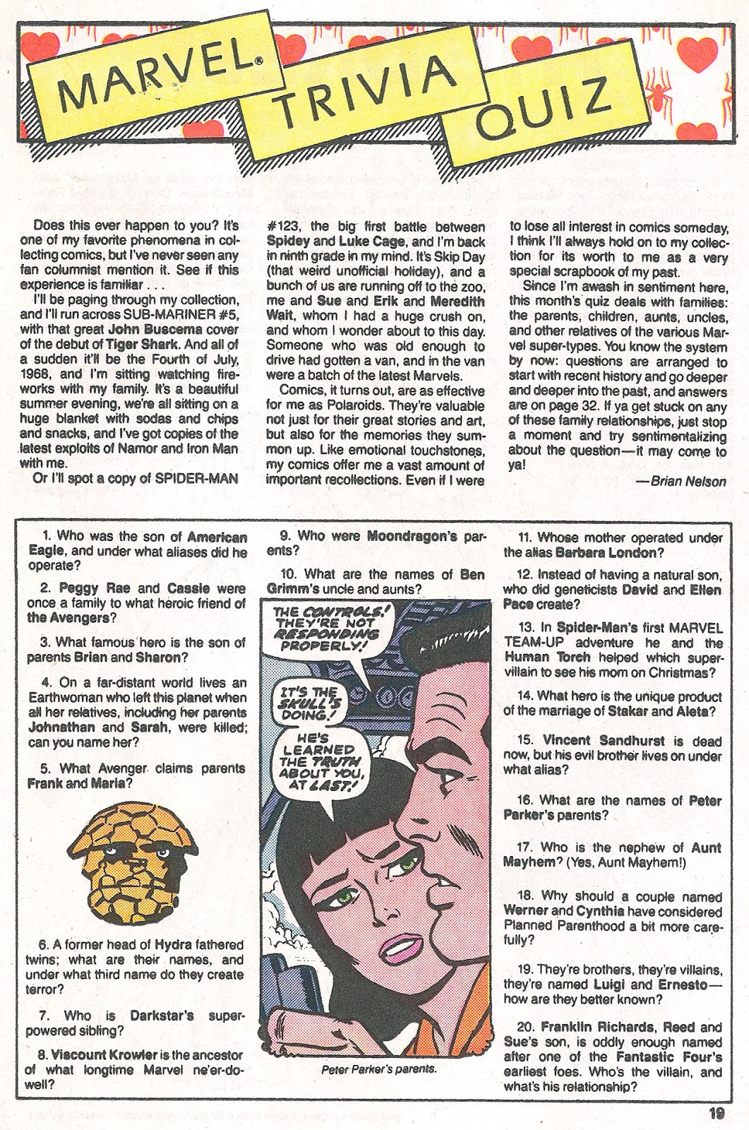 The Dork Review Marvel Trivia Without Answers the-dork-review-marvel-trivia-without-answers