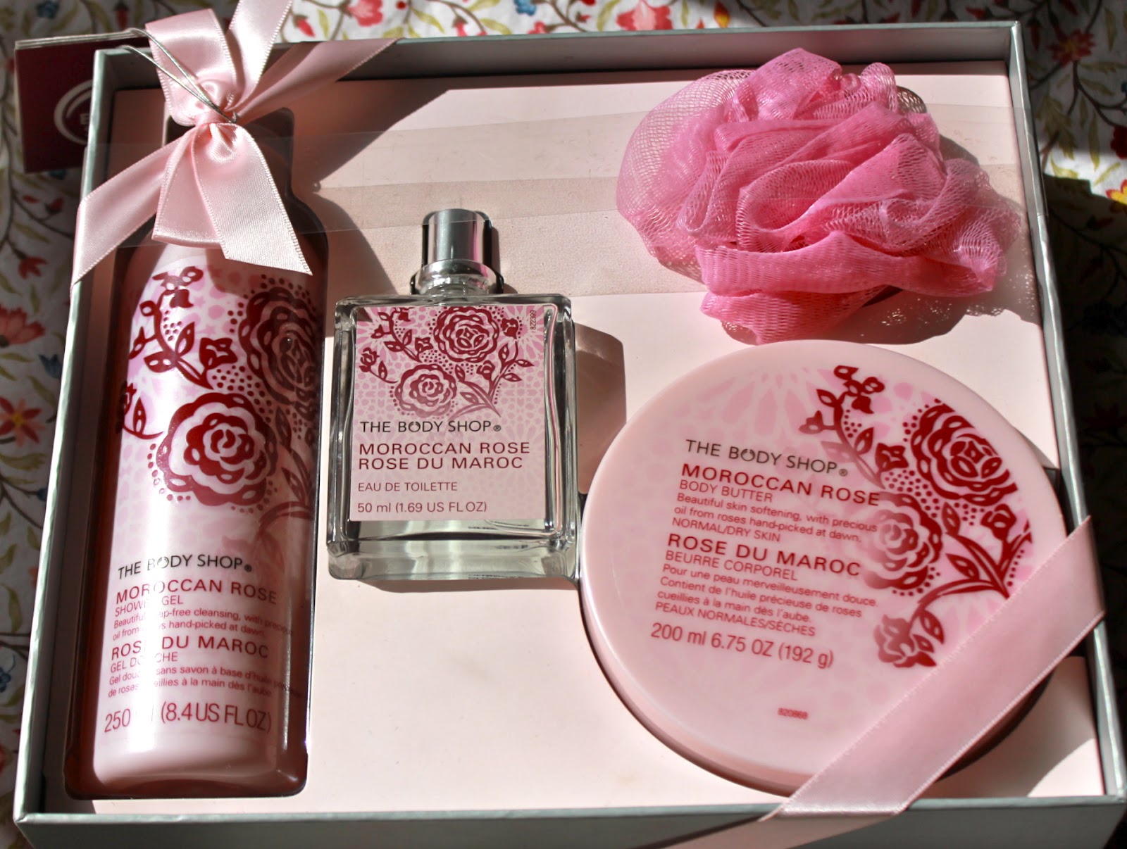 Cheiro de Chuva: The body Shop: Kit Rosa de Marrocos