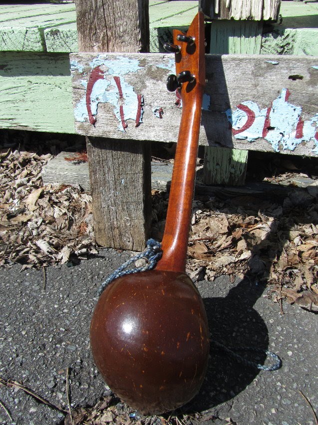c.1920 Hawaiian Niu Kani Coconut Ukulele