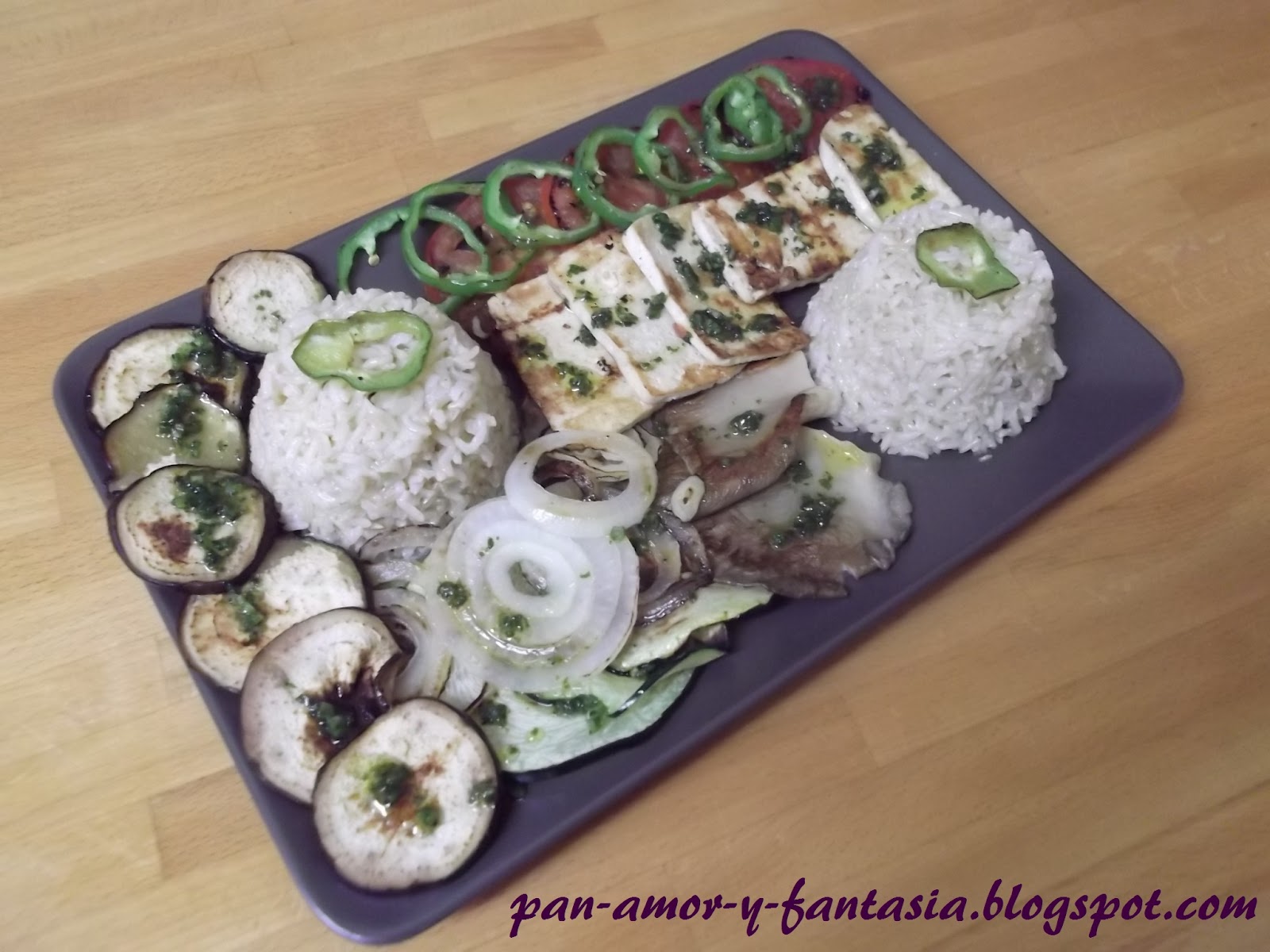 Pan, Amor... y Fantasía: Combinado Vegetariano y dos Aliños: Provenzal ...