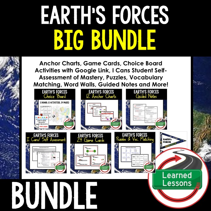 EARTH SCIENCE MEGA BUNDLE, Earth Science Curriculum, Anchor Charts ...