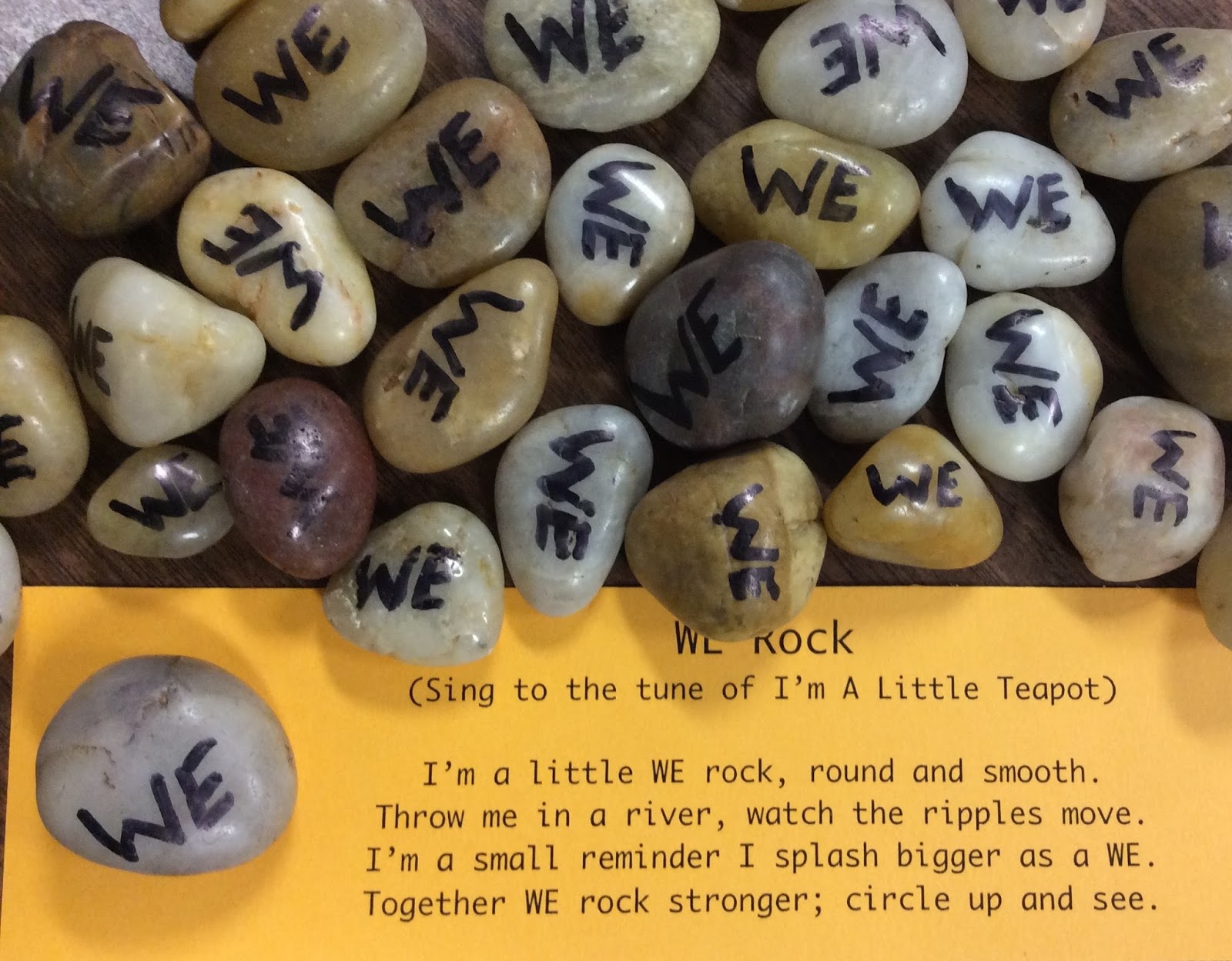 WE Rock | The Corner On Character