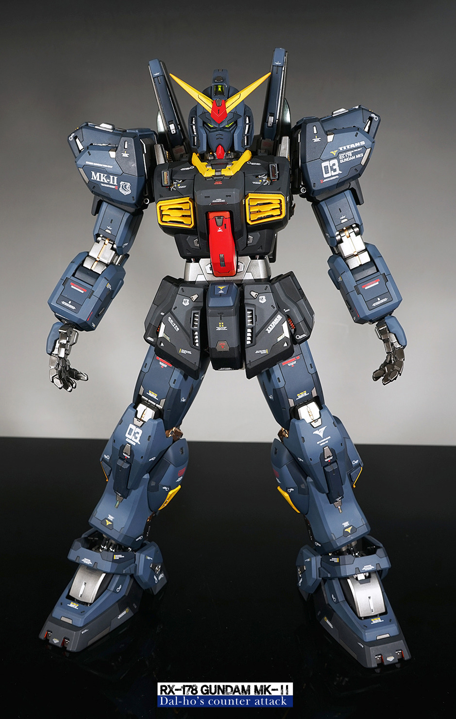 GUNDAM GUY: PG 1/60 Gundam Mk-II Titan - Customized Build