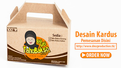 [Kemasan] Kardus Kemasan Tahu Bakso - DESAIN II UD.Purnama Desain