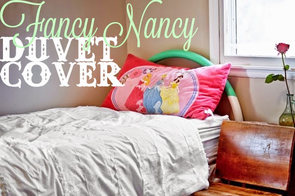 Grosgrain: Fancy Nancy Duvet Cover
