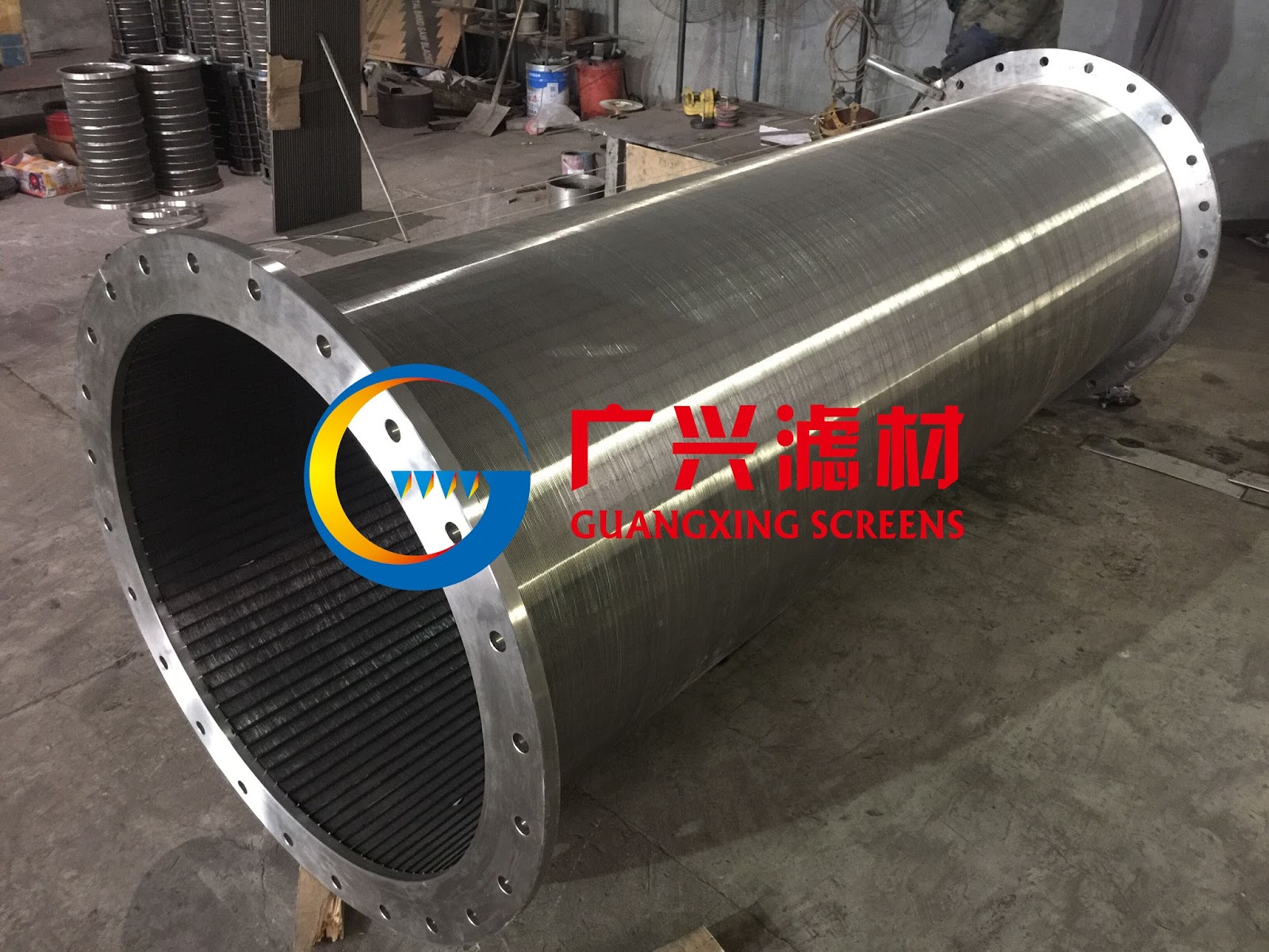 wedge wire screen: PASSIVE Water Intake Screens