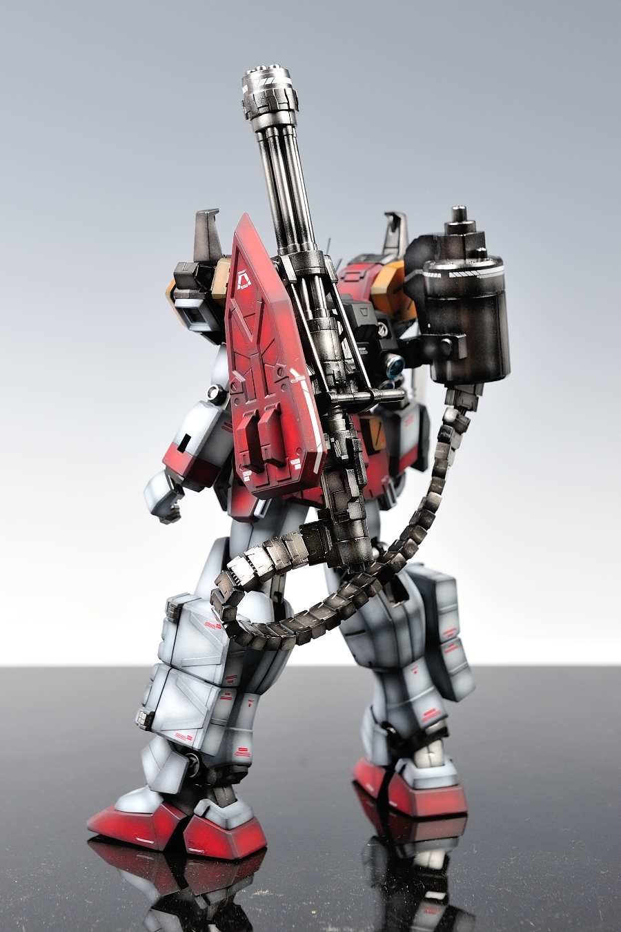 GUNDAM GUY: MG 1/100 Gundam Heavy Arms - Painted Build