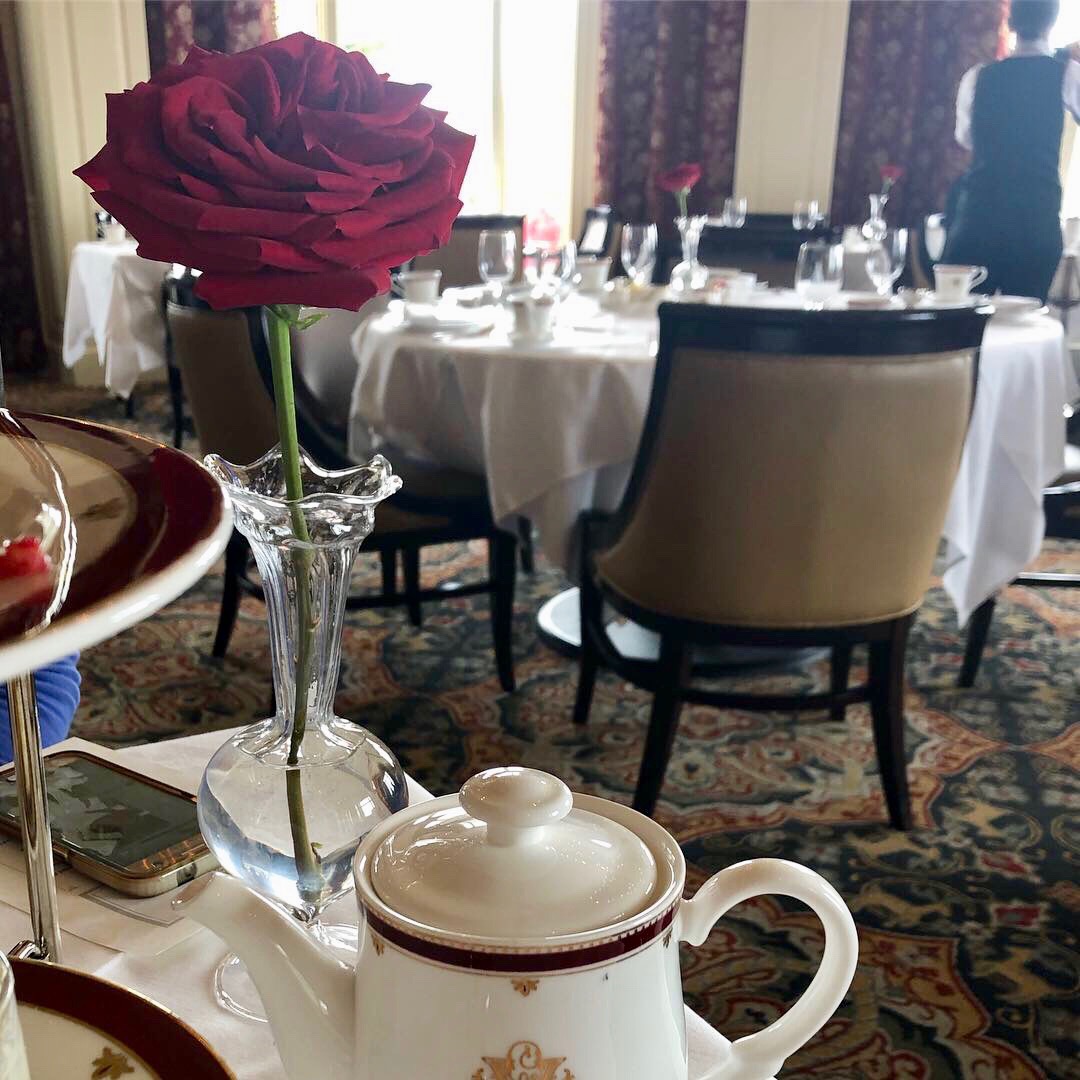 The beauty of tea at Biltmore...