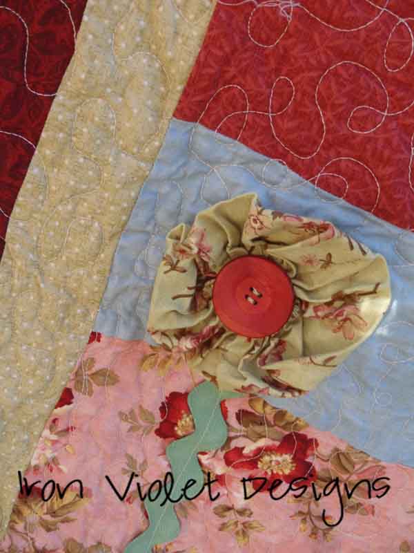 Iron Violet Designs: Yo-Yo Flowers