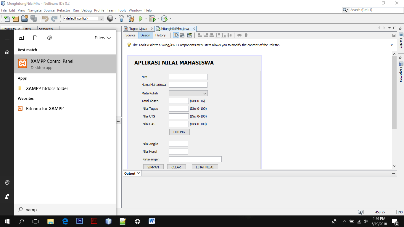Tutorial membuat PROGRAM APLIKASI INPUT NILAI MAHASISWA menggunakan Netbeans ~ Blog Biji™