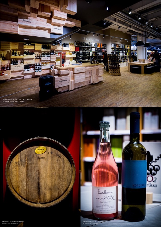 The New Enoteca of Eataly in Rome, Italy