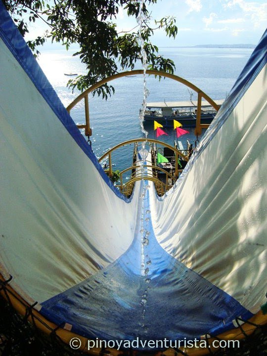Davao Del Norte - Giant Slide and Canopy Walk at Maxima Aqua Fun Resort ...