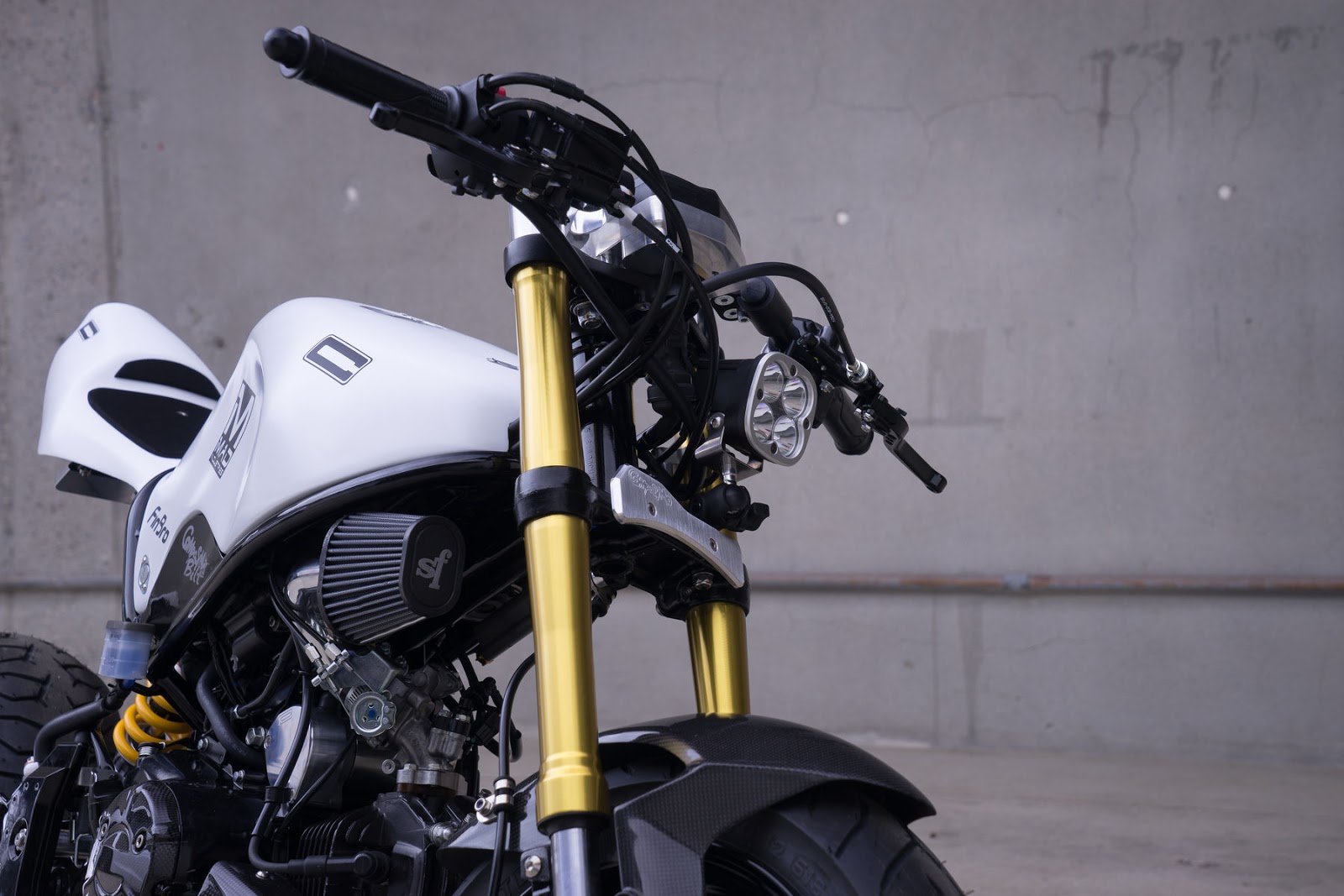 Honda Grom – Composimo | MAD - RocketGarage - Cafe Racer Magazine