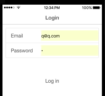 Programming Steps: 104 Ionic Creator Login Form